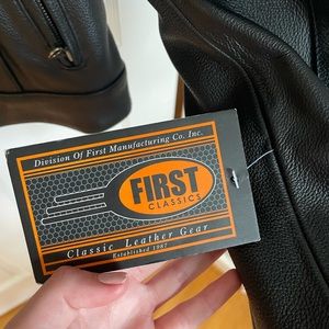 First Classics | Jackets & Coats | Nwt Vintage First Classics Leather ...